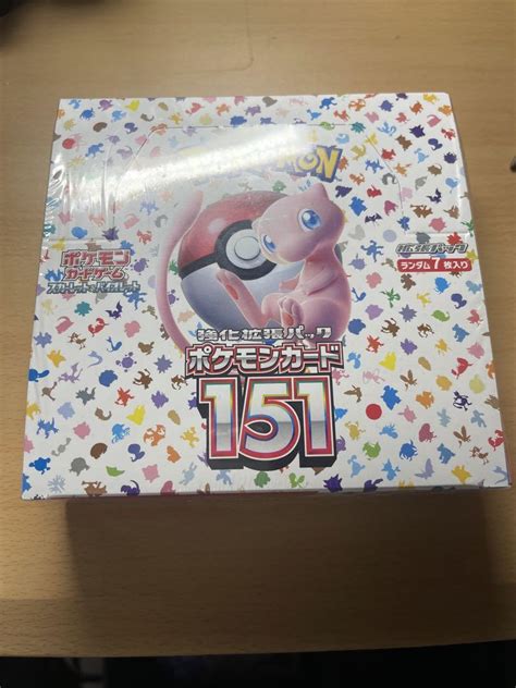 ポケモンカード 強化拡張パック151 Box トレーディングカード