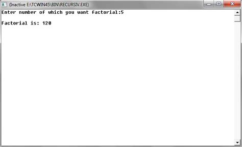 Learn C Language Recursive Function