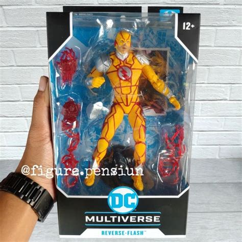 Jual Dc Multiverse Mcfarlane Flash Reverse Action Figure Shopee Indonesia