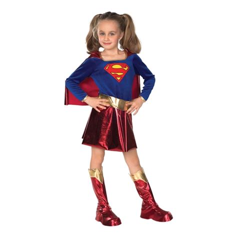 Supergirl Deluxe Lasten Naamiaisasu Partyking Fi