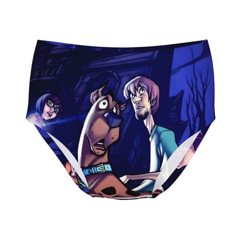 Defioc Scooby Doo Pattern Girls Underwearstretch Cotton Panties For Girls Cute Panties For