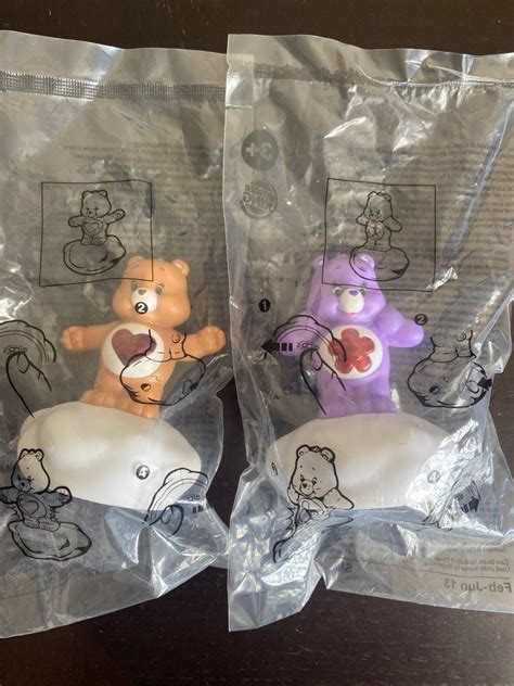 絕版 Burger King Care Bears 玩具 擺設 兒童餐玩具 興趣及遊戲 玩具 遊戲類 Carousell