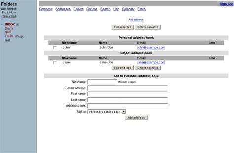 Squirrelmail Webmail For Nuts
