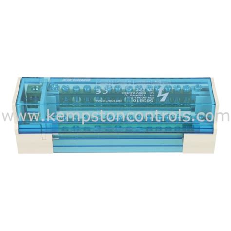Erico 563810 Erico 2 Pole Distribution Block 125 Amp 14 Output