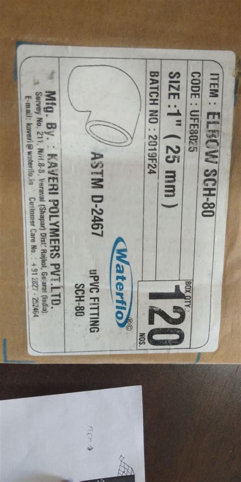 Upvc Fittings Diagram