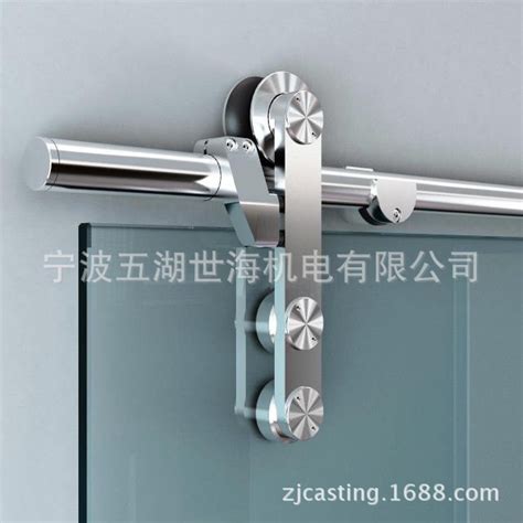 玻璃门移门吊轨木移门推拉门不锈钢配件移门滑轨整套 批发可定制 阿里巴巴