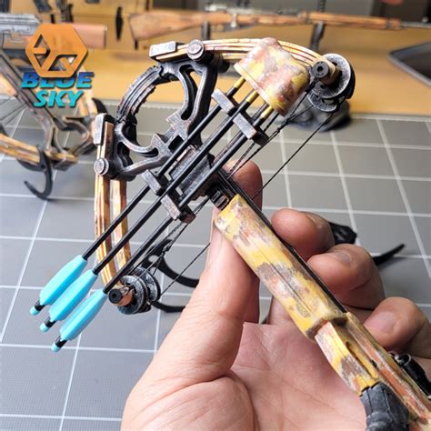 3D Printable Crossbow Quiver 1 4 Scale By Sky Ha