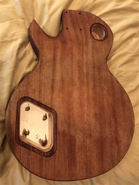 Warmoth 12 String Les Paul Thing…mahogany Birdseye Top…maple Neck