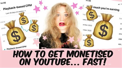 Youtube Adsense How To Get Monetised Fast Youtube