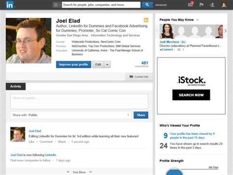 How To Update Your LinkedIn Profile Summary And Basic Information Dummies