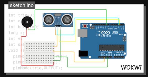 Distance Wokwi Esp32 Stm32 Arduino Simulator