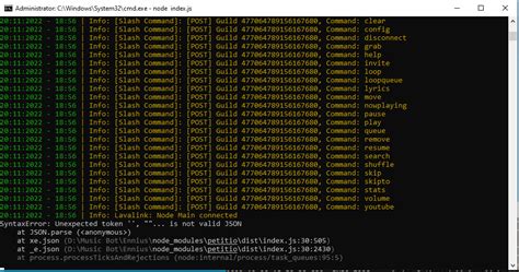 Syntaxerror Unexpected Token Is Not Valid Json · Issue 1142