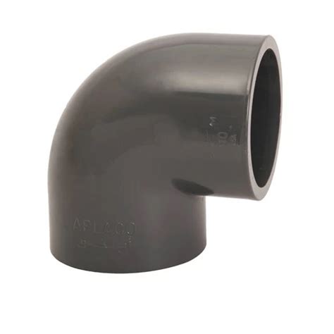 Shop Pvc Elbow Schedule 80 90° Aplaco Size 4 Inch Colour Gray