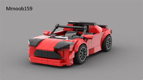 Lego Moc 2008 Tesla Roadster By Mrnoob159 Rebrickable Build With Lego