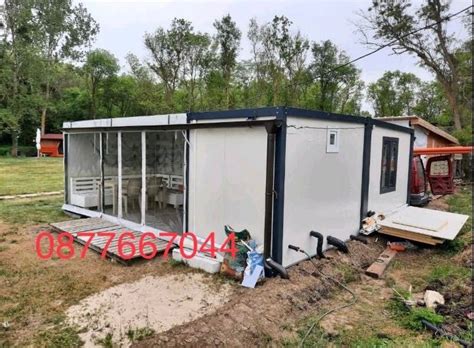 Контейнер павилион за живеене 7 3м Промо На изплащане гр Русе в з Русофили • Olx Bg