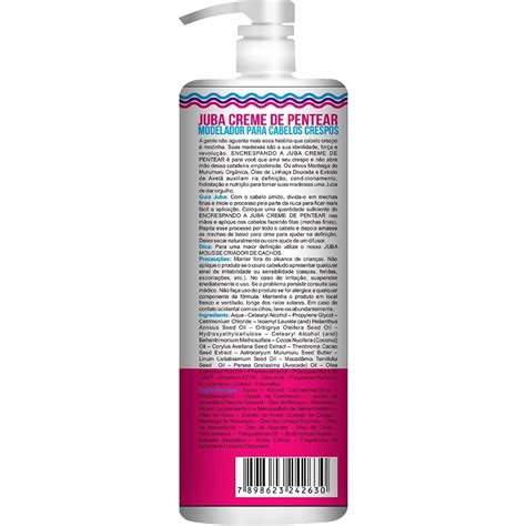 Creme De Pentear Encrespando A Juba 1L Widi CarePerfumaria Seiki