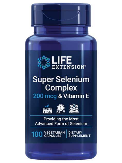 Complemente El Complejo Super Selenium De Life Extension Con Vitamina Venta Internacional