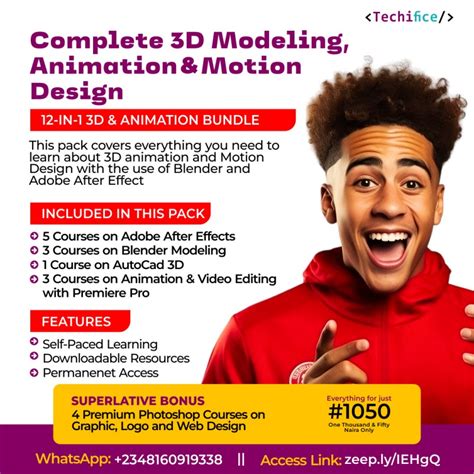 Buy Complete 3d Modeling Animation And Motion Design 12 In 1 By