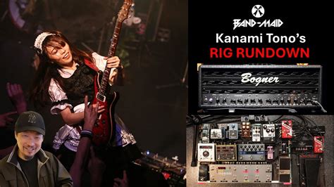 Band Maid Kanamis Pedalboard Rig Rundown Youtube