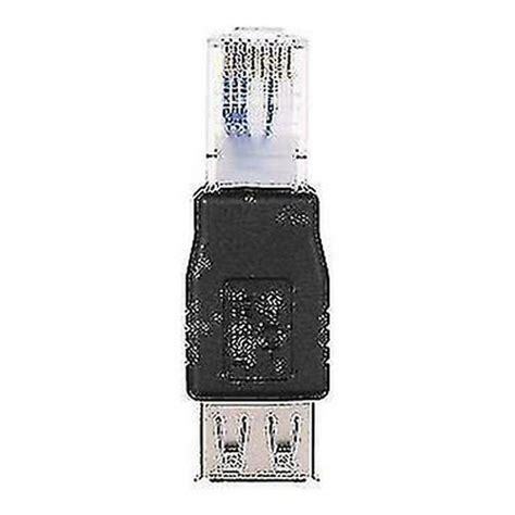 Usb A Hembra A Ethernet Rj45 Adaptador Macho Convertidor Enrutador