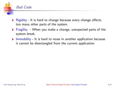 object oriented design principle ppt