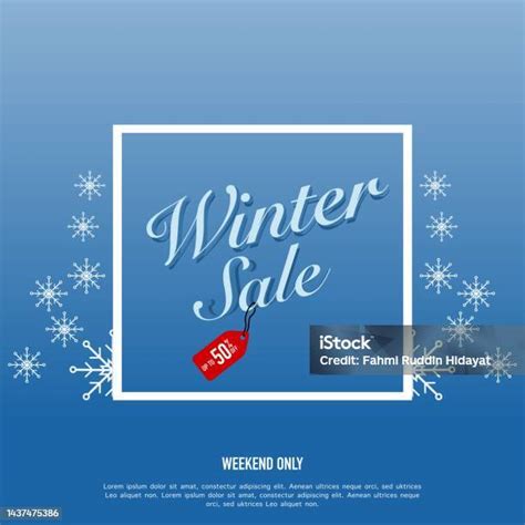 겨울 판매 배너 템플릿 디자인 광고 배너 전단지 및 전단지에 대 한 벡터 일러스트 레이 션 디자인 12월에 대한 스톡 벡터 아트 및 기타 이미지 Istock