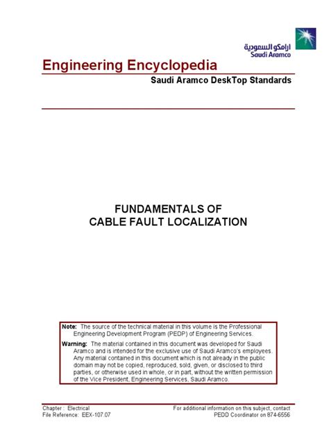 Eex 107 07 Fundamentals Of Cable Fault Localization Pdf High Voltage Capacitor
