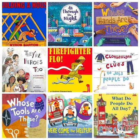 Community Helpers Books For Kindergarten