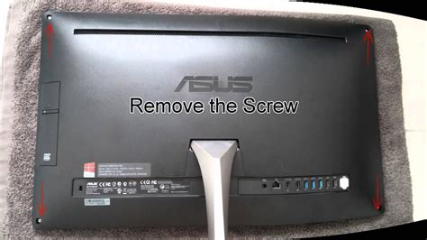Open ASUS AIO All In One ET2322 Disassemble Upgrade HDD SSD RAM