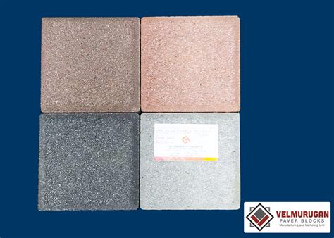 Conventional Or Hydraulic Paver Block Velmurugan Paver Block