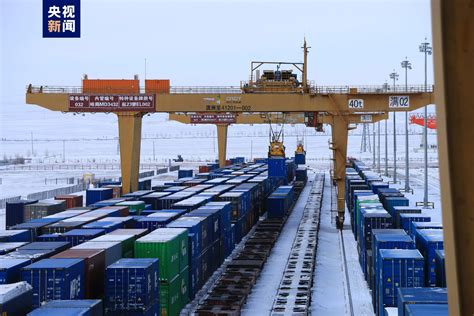 2023年满洲里铁路口岸通行中欧班列突破5000列 要闻 舜网新闻