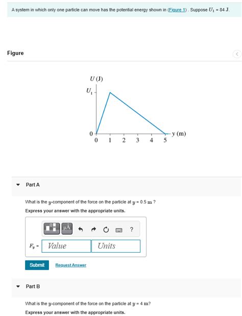 Solved A System In ﻿which Only One Particle Can Move Has The