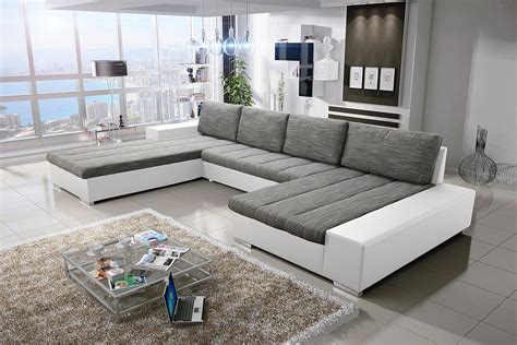 Verona U Form Ecksofa Mit Schlaffunktion Und Bettkasten Günstig Kaufen