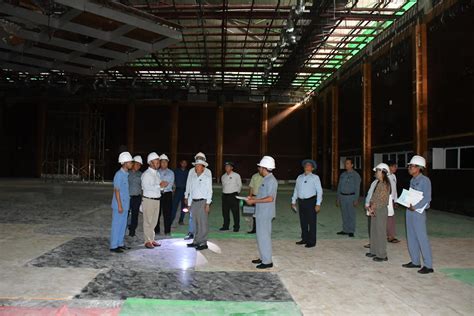 နေပြည်တော်ကောင်စီဥက္ကဋ္ဌ ဦးသန်းထွန်းဦး ငလျင်ဘေးဒဏ်ကြောင့် ထိခိုက်ပျက်စီးခဲ့သော ရန်အောင်မြင်ဆည်န