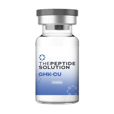 Ghk Cu 100 Mg The Peptide Solution