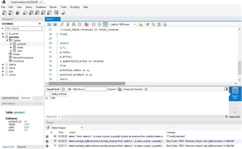 Md Borhan Chowdhury On Linkedin Total Revenue Calcutaing By Sql Query