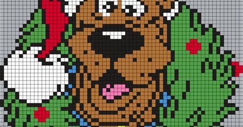 Scooby Doo Christmas Wreath Square Grid By Maninthebook On Kandi