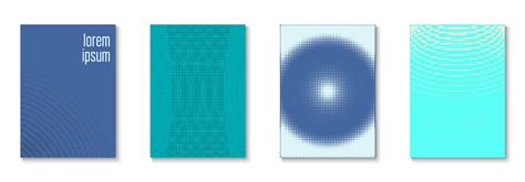 도트 커버 세트 최소한의 레이아웃에서 멋진 서클 미니멀리즘 프레임의 젊은 브랜드 하프톤 플라이어 미니멀리스트 책 포스터 기하학적 선 질감입니다 트렌디한 도트 커버 0명에