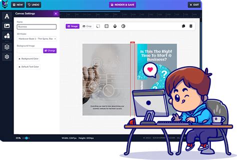 Ez Cover Maker Create Ebook Covers And 3d Mockups Online