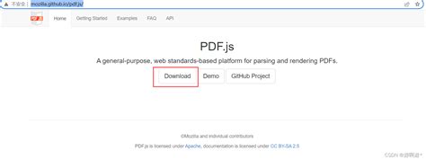 Pdfjs 实现网页pdf预览：从下载到展示全过程 Csdn博客