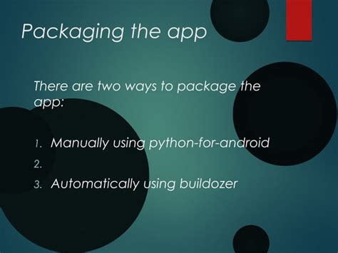 Kivy Python Ui Library For Any Platform Ppt Free Download