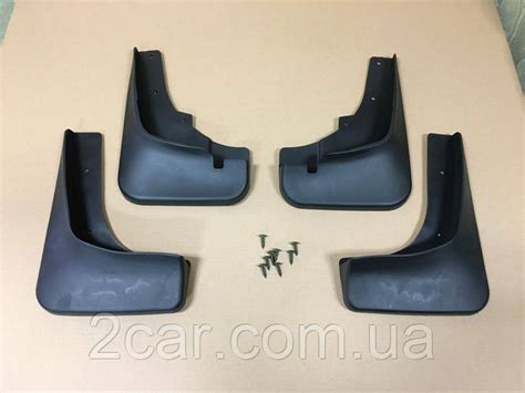 Купить Брызговики Mitsubishi Outlander XL 2007-2012 без порога, цена ...
