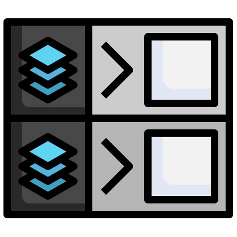Layer Generic Color Outline Icon