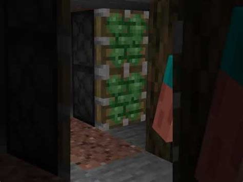 How To Make A Secret Base Entrance In Minecraft YouTube