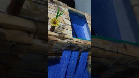 Maquete de uma Hidrelétrica fácil YouTube