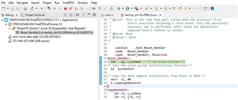 stm32cubeide debugger not working on stm32u5a9j dk stmicroelectronics
