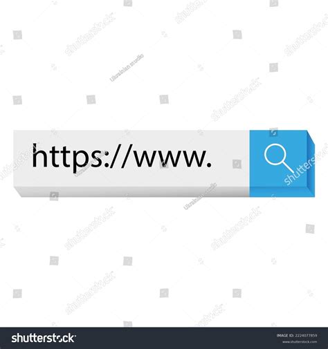 search bar web ui design interface stock vector royalty free