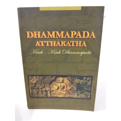 Jual Buku Dhammapada Atthakatha Kisah Kisah Dhammapada Shopee