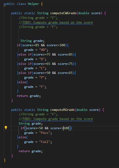 Solved Public Class Helper Public Static String