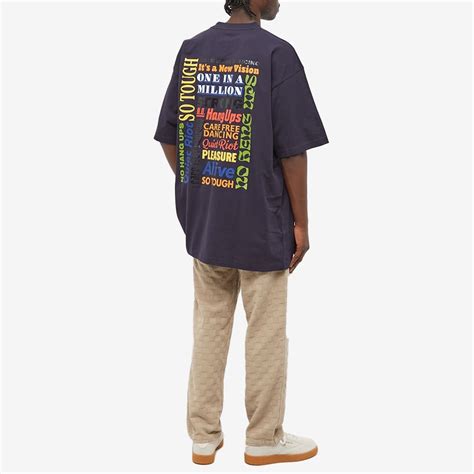 Tommy Jeans X Martine Rose Oversized T Shirt In Night Sky Tommy Jeans